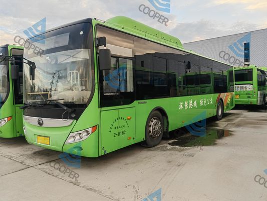 CNG Used City Bus Yutong Electric ＆ CNG Hybrid 23 Seats 77 Passengers ...