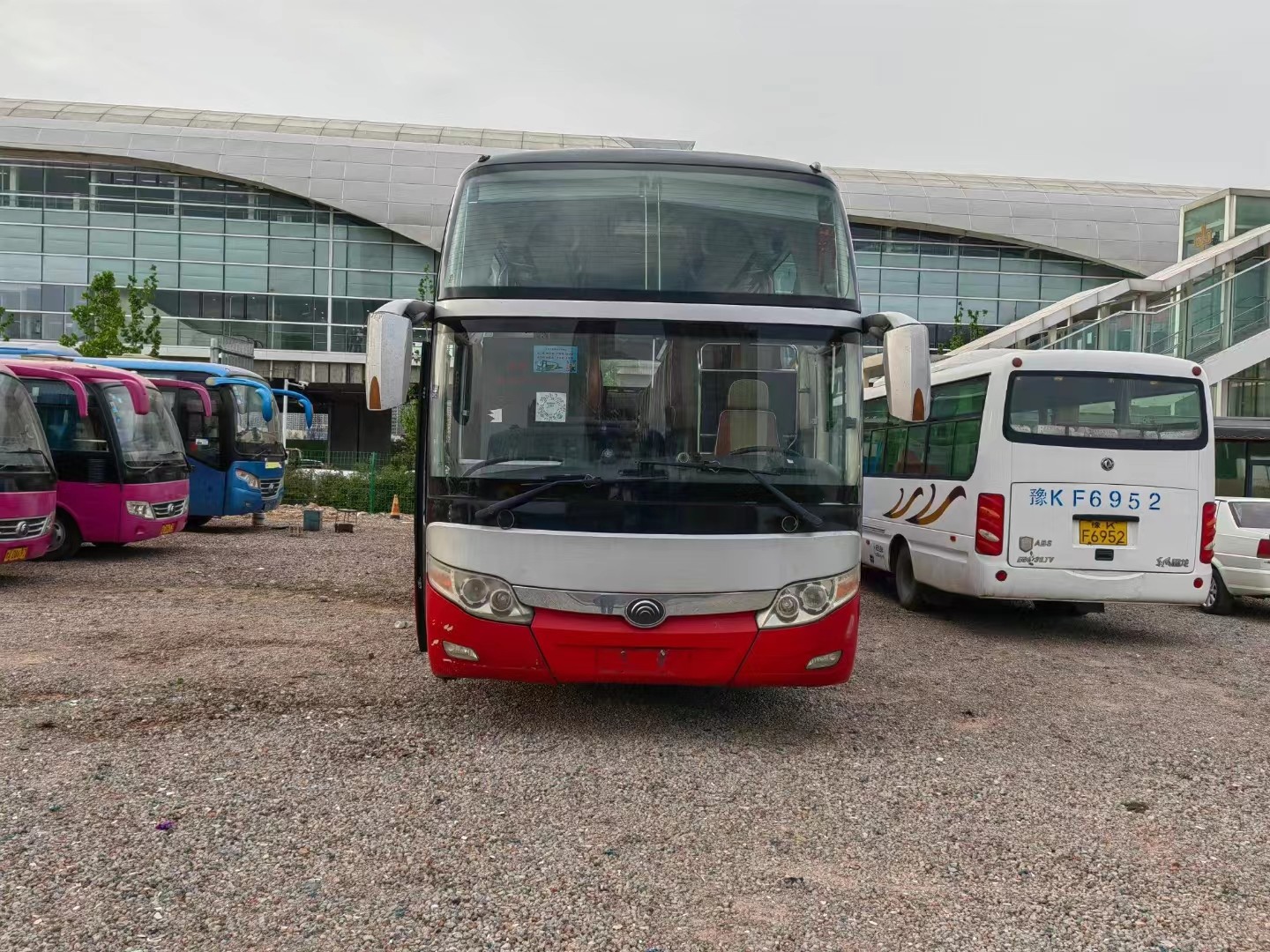 45 Seater Used Passenger Coach Bus Yutong ZK6127 Left Hand Drive Double ...