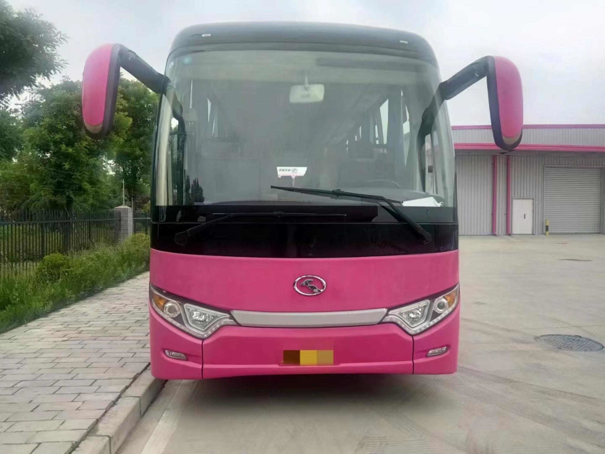 Rear Engine Used Coach Buses 49 Seats LHD Diesel Engine Tourist ...