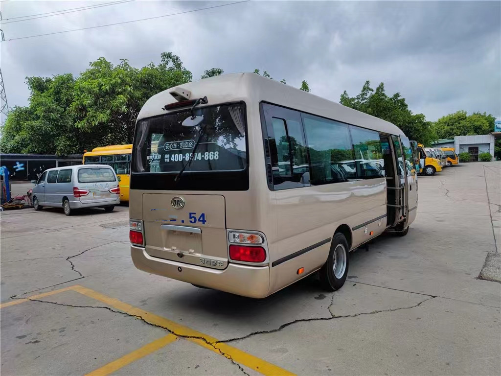 Ankai Coaster 30 Seater Bus HFF6701 Used Mini Bus Long Distance Transport