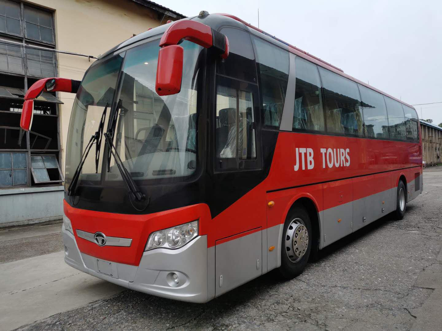 45 Seats Daewoo Coach Buses GDW6117 Coaster Double Decker Yutong Air ...