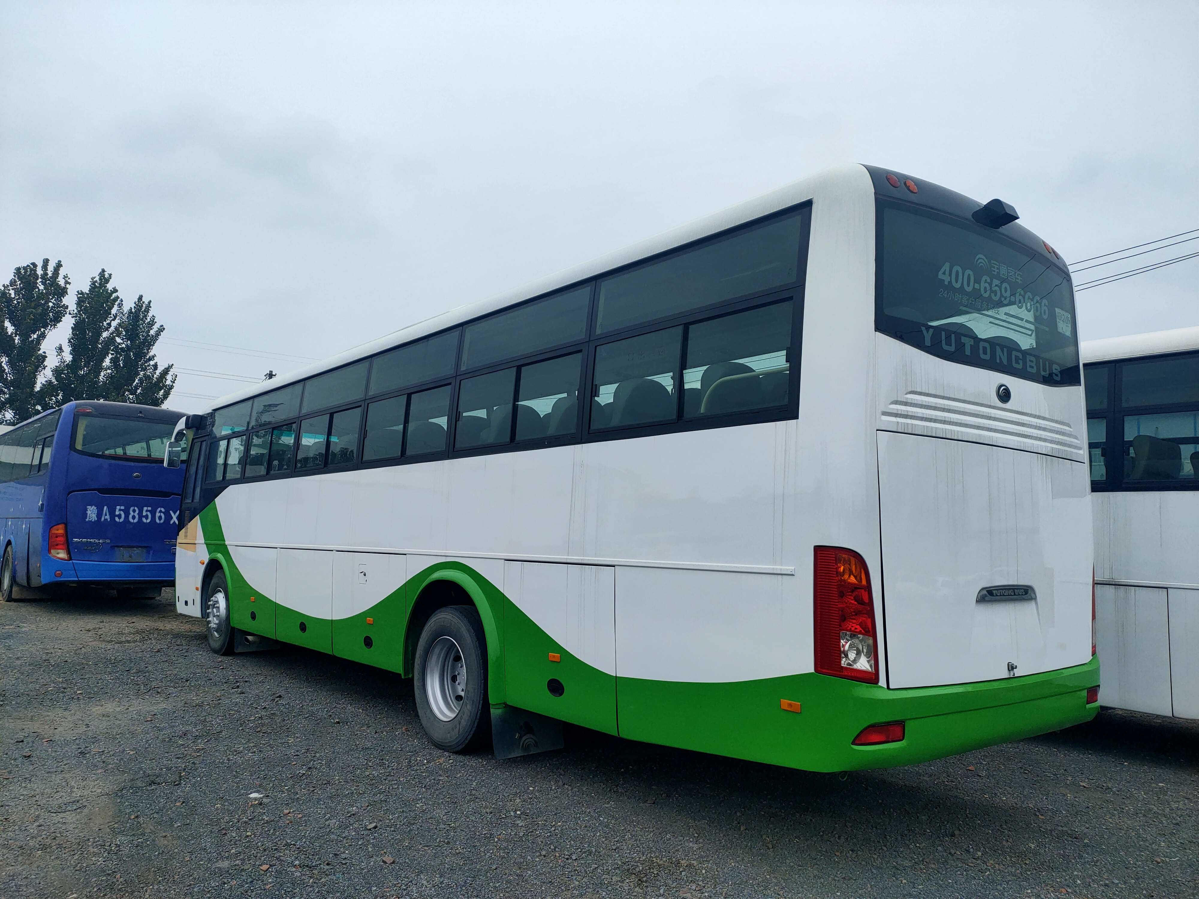 Used Yutong Front Engine Bus Lhd/Rhd Plate Spring Suspension passenger ...
