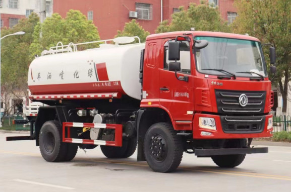 Water Sprinkler Truck 4X4 Drive Road Tanker SPV Special Purpose Vehicle ...