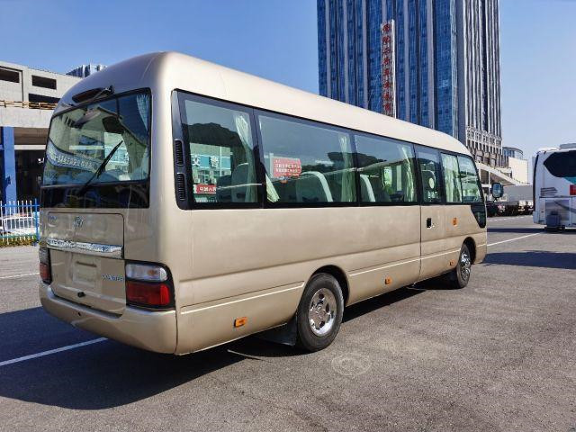 Left Hand Drive Used Coaster Bus Japanese Mini Bus Toyota Brand 29seats 2TR