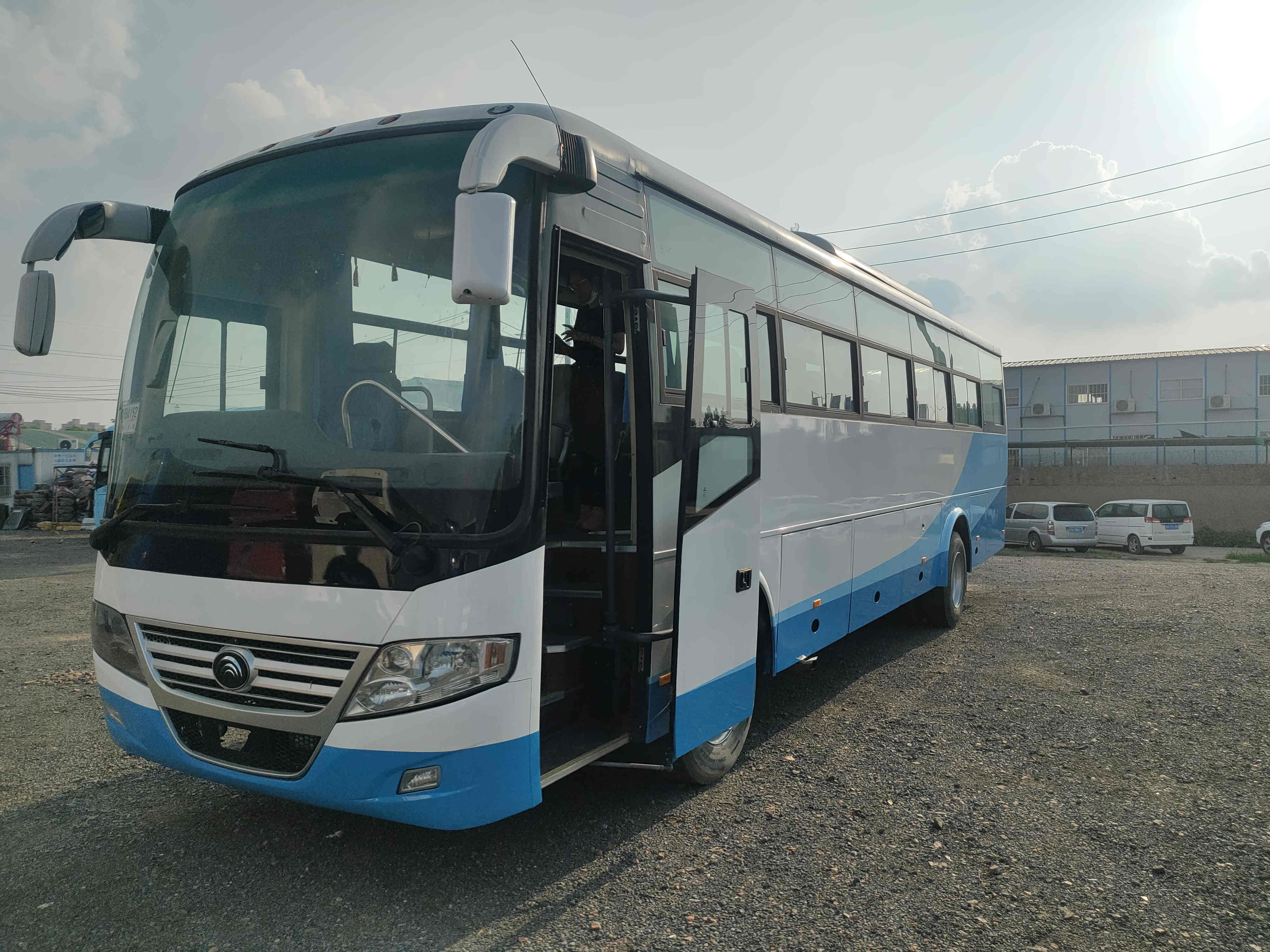 Right Steering Bus Yutong Front Engine Coach Zk6112d 3 Buses 45000km ...