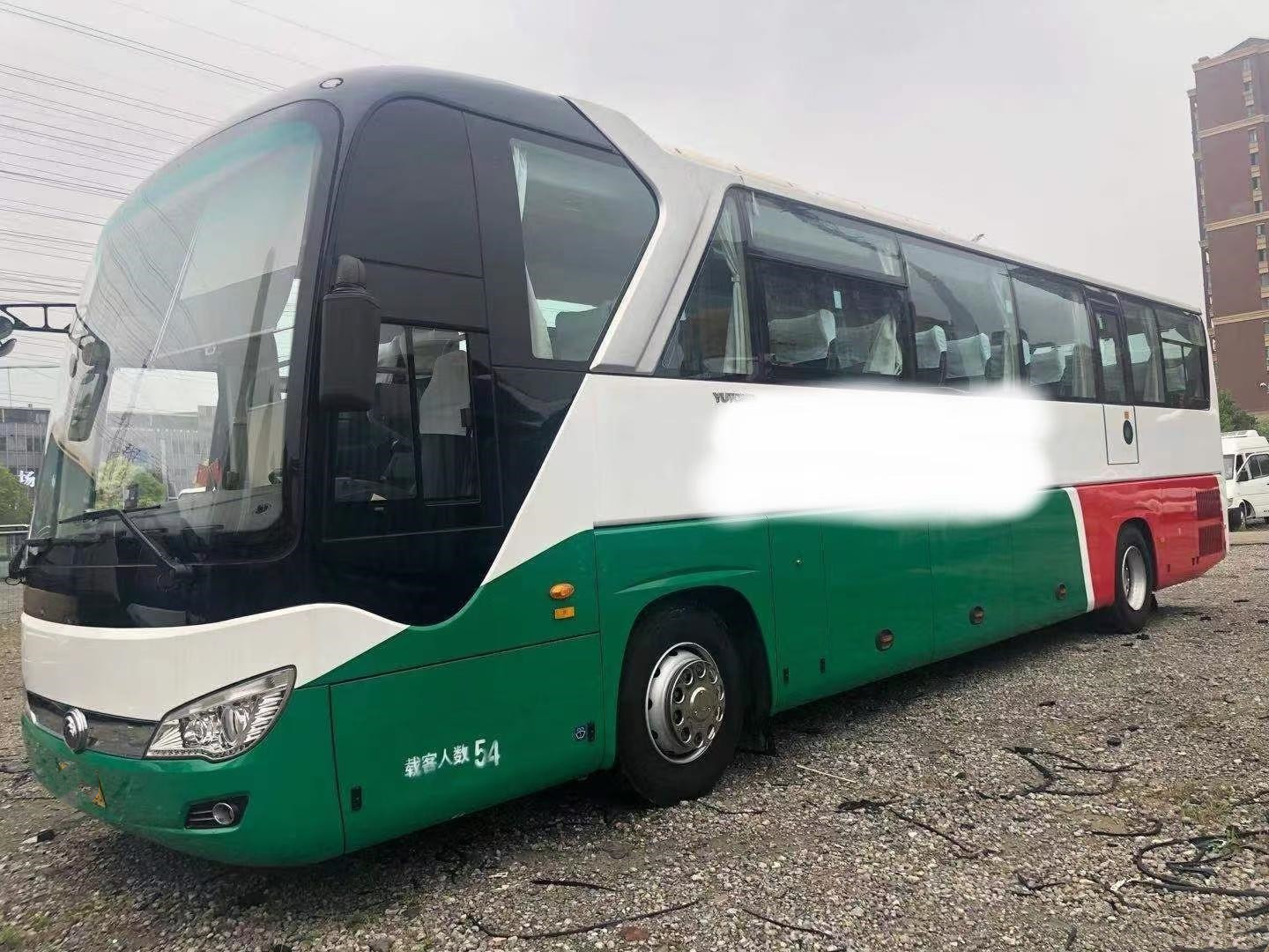 Single Decker Used Bus 54 Seater Yutong New Design Tourist Bus ZK6122
