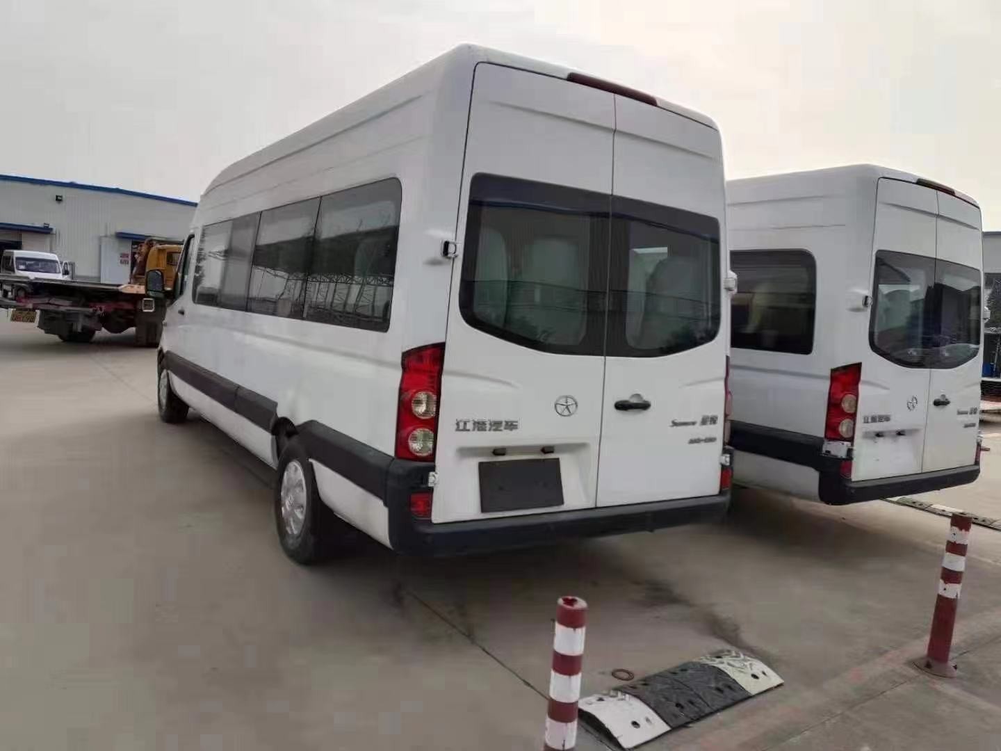 JAC Mini Bus 17seats Diesel Engine Second Hand Bus With Air Condition ...