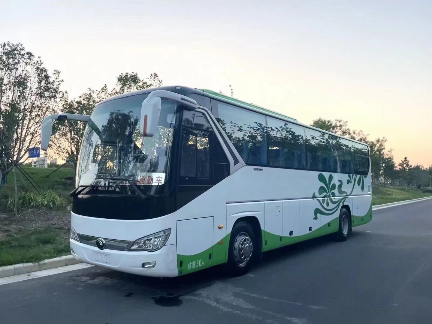 New Arrival Used Bus 2017 Year 50 Seats Yutong ZK6119H With Double Door ...