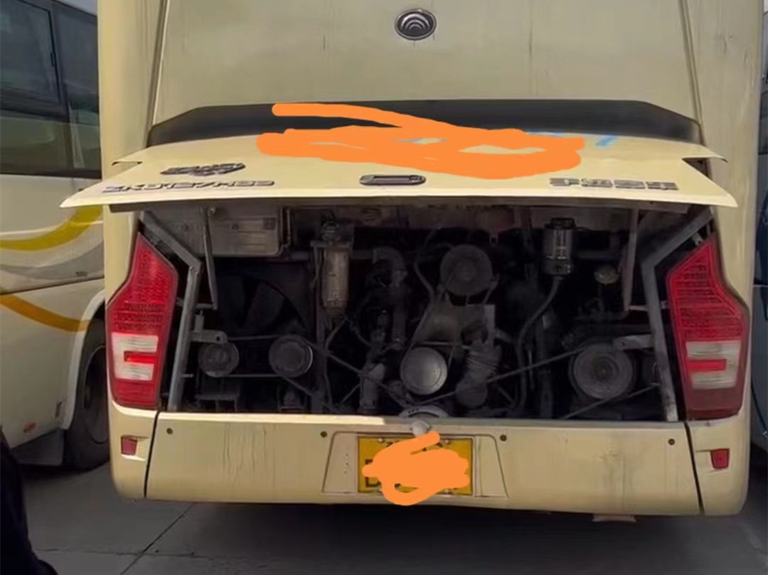 ZK6127 Used Yutong Bus Second Hand Bus 53seats Rear Engine Tourist ...