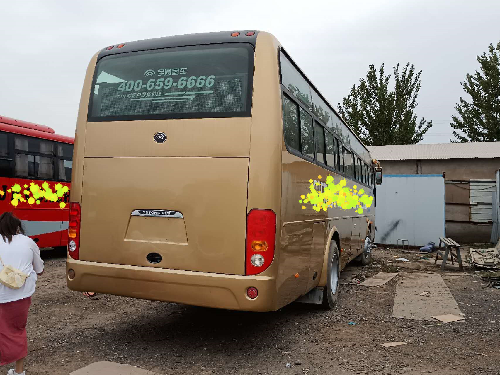 Front Engine Bus Yutong Zk6102d Leaf Spring Suspension RHD/LHD 45 ...