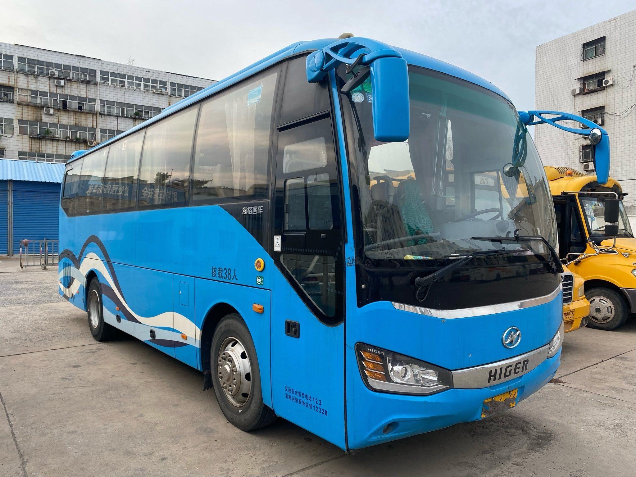 Higer Bus In Tanzania Diesel Weichai 245hp 38seats Euro Emission ...