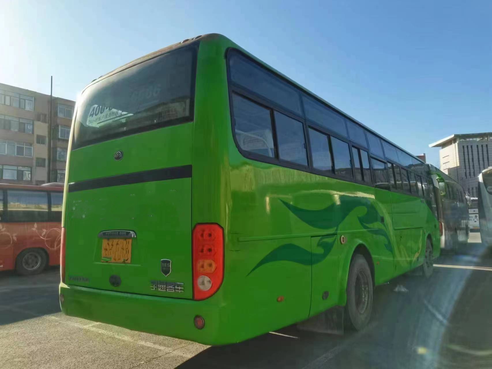 Second Hand Mini Van Yutong ZK6102D Front Engine Bus 43seater Double ...