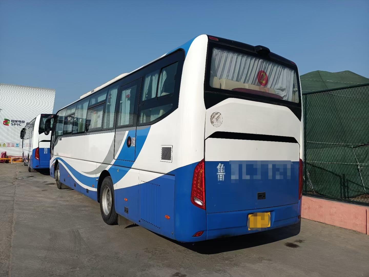 Second Hand Bus Used Coach Bus 46 Seats Business Purpose Vehicle Diesel ...