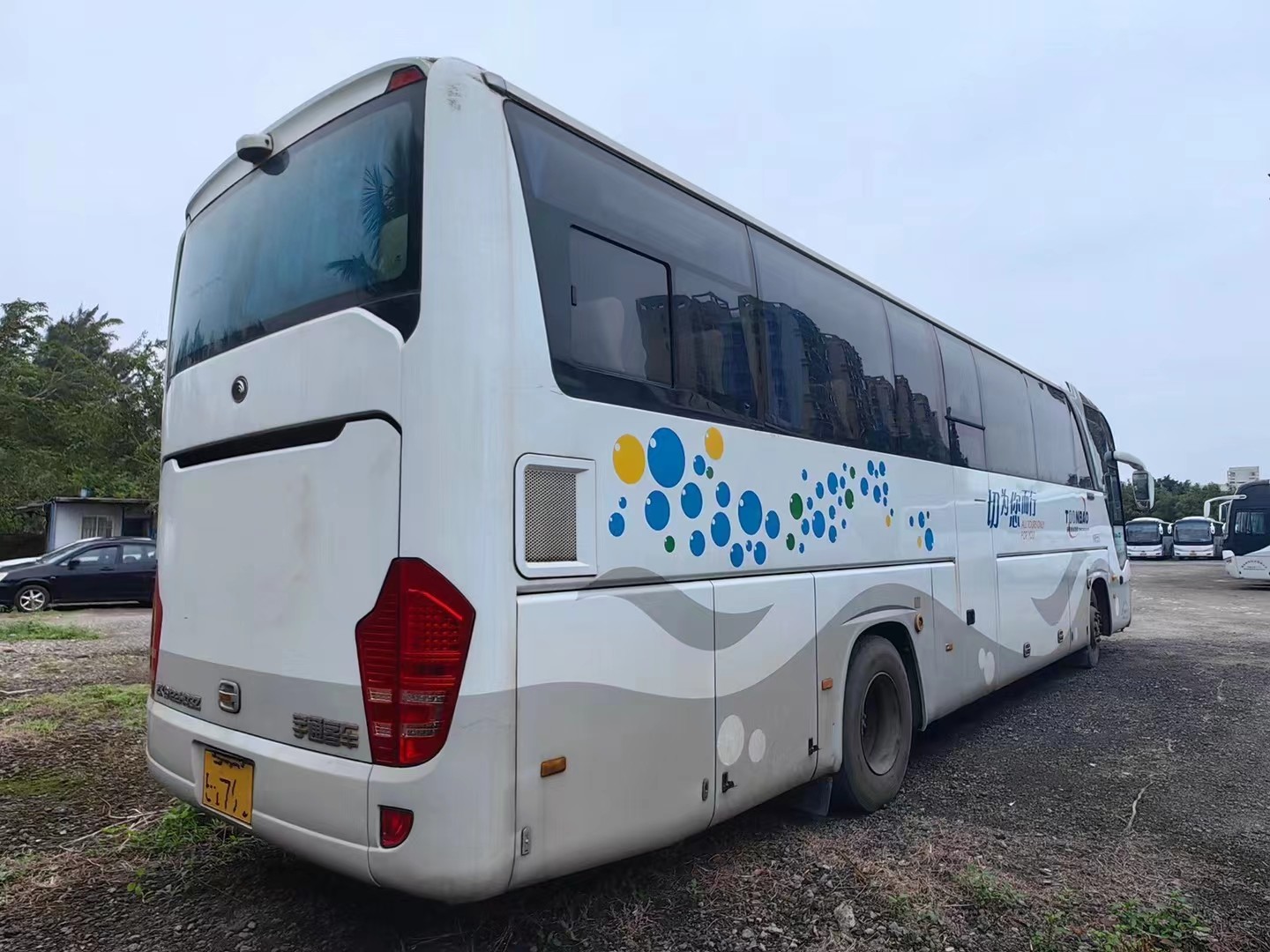 Used Luxury Coach Rhd Yutong Bus Zk6122 70 Seater Bus Second Hand For Sale
