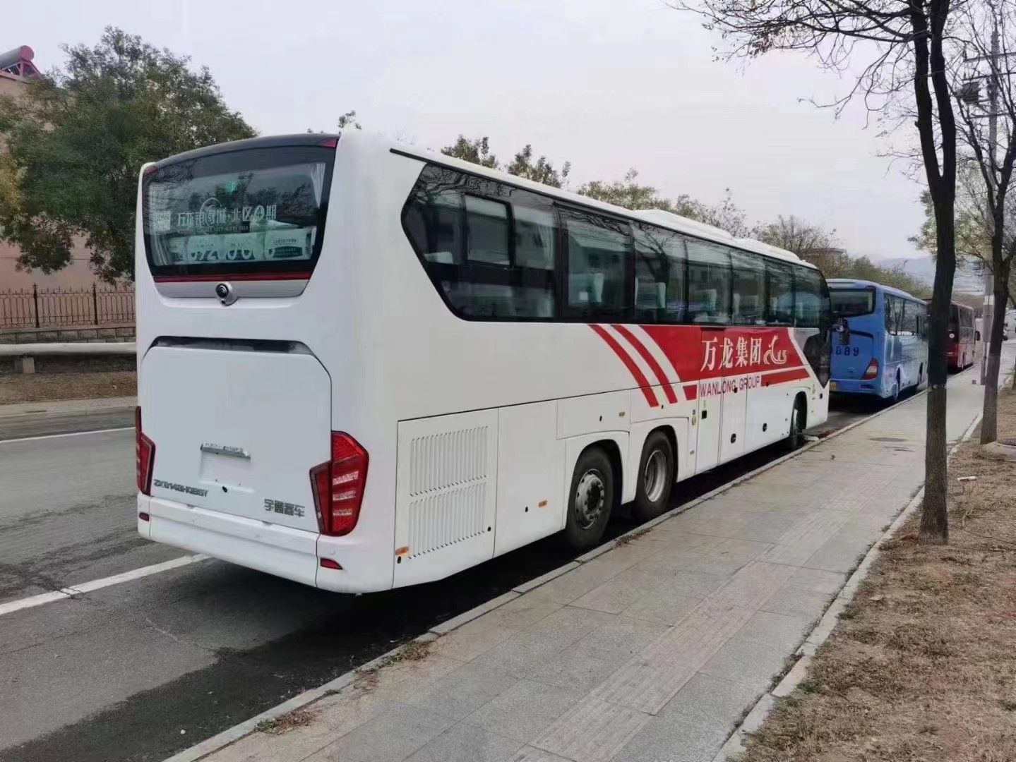 Travel Coach Bus 2020 Year 56 Seats Used Yutong Buses Zk6148 Double ...
