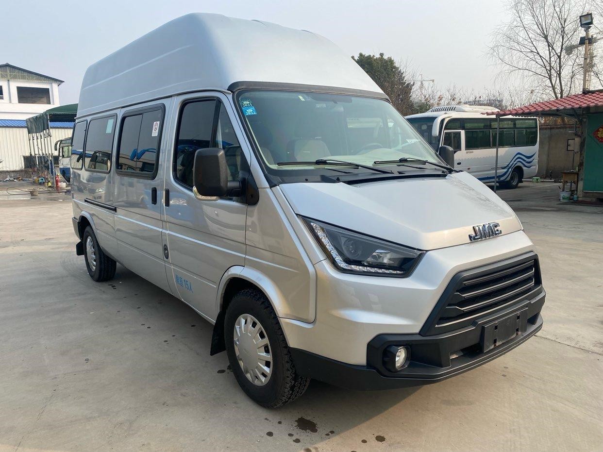 Vans Used Mini Bus Front Engine JMC Mini Bus JX6571T-M5 15 Seats