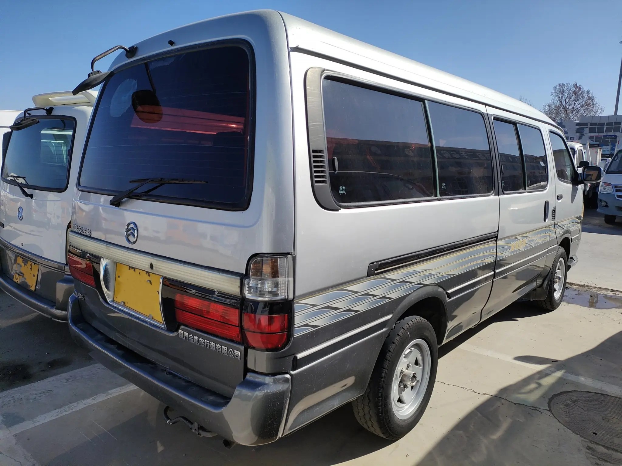 Used 14 Passenger Bus Air Conditioner Sliding Window 14 Seats Diesel ...