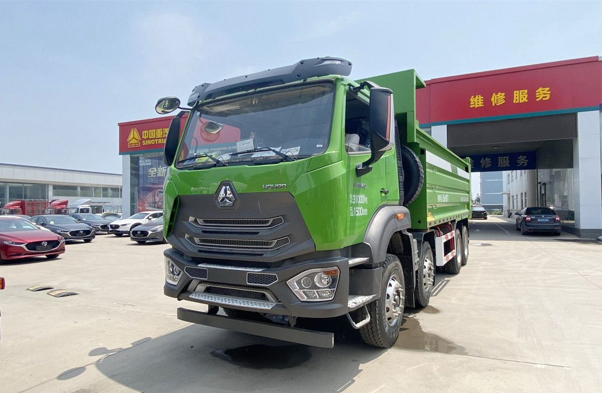 Howo 8x4 Dump Truck 340hp Urban Construction Waste Transportation 12 ...