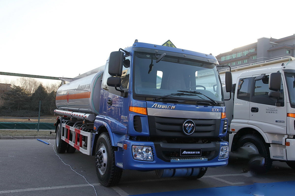 Foton Oil Tanker Truck Auman BJ5163 EXT 3 Series Diesel 210HP 4X2 8T ...