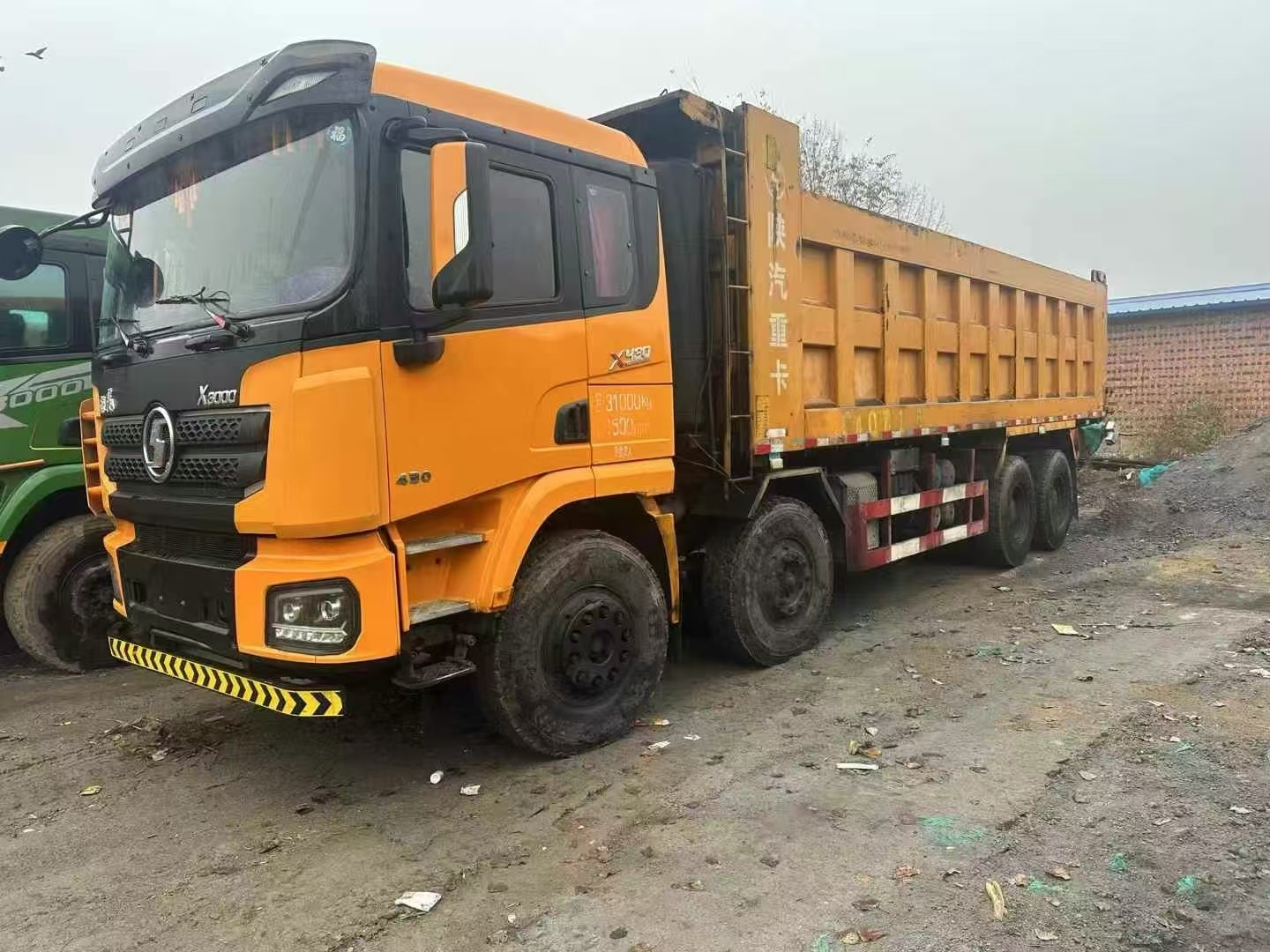 8x4 6x4 50 Ton Used Shacman Dump Trucks For Sale X3000 Weichai 430hp ...