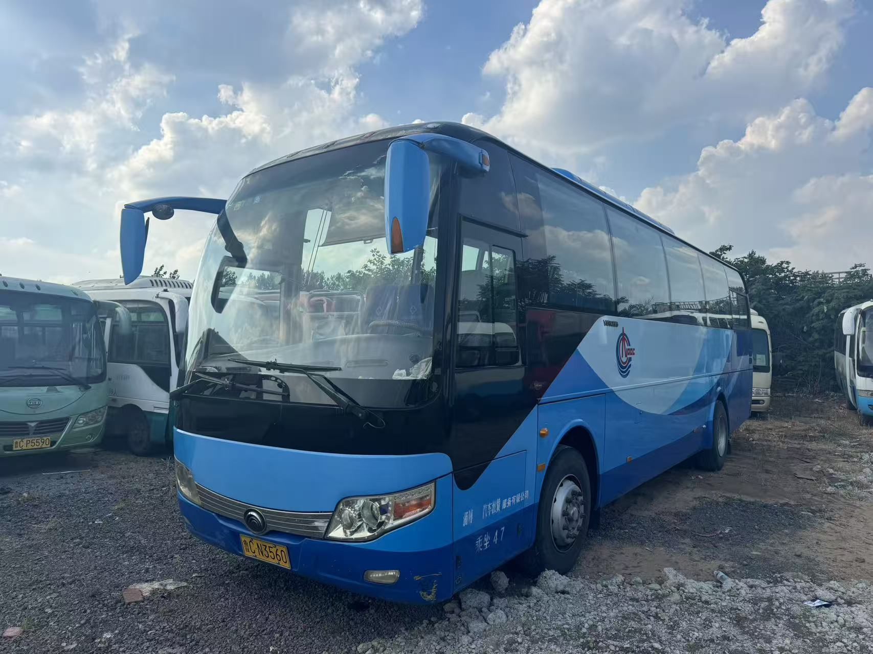 Second Hand Yutong Bus 50 Seater Luxury Tour Commuter Airport School ...