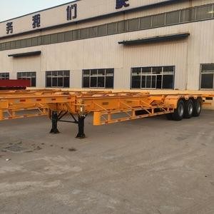 6850*2500*1400 Mm Second Hand Small Trailers , Used Semi Trailers YORK ...