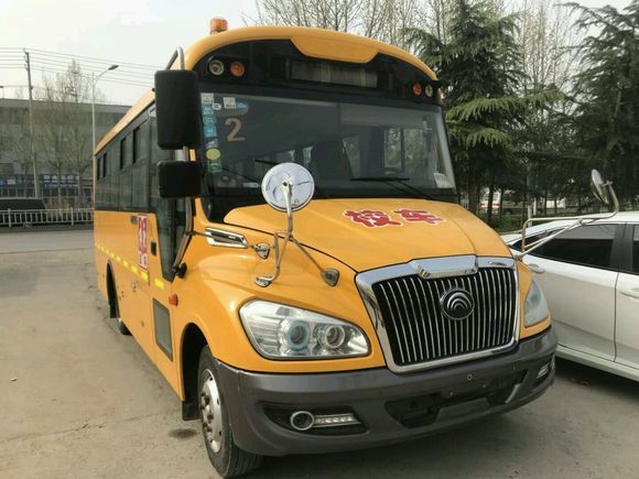 LHD Diesel Models Second Hand School Van , Used Small School Buses With ...