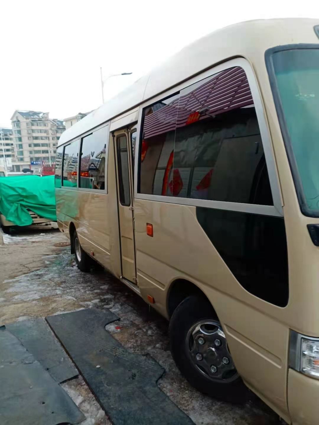 23 Seats Toyota Coaster Used Mini Coach 2008 Year
