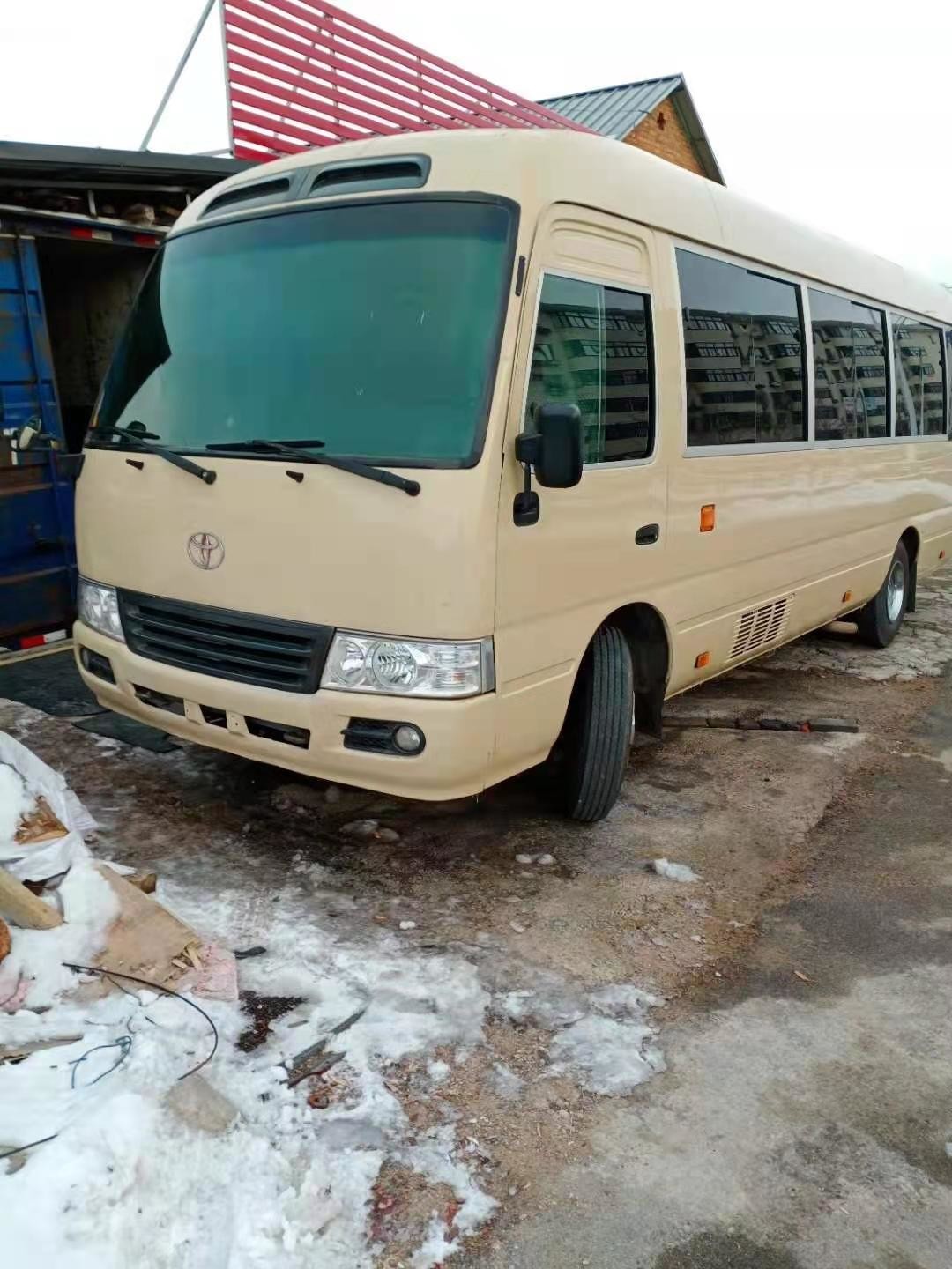 23 Seats Toyota Coaster Used Mini Coach 2008 Year