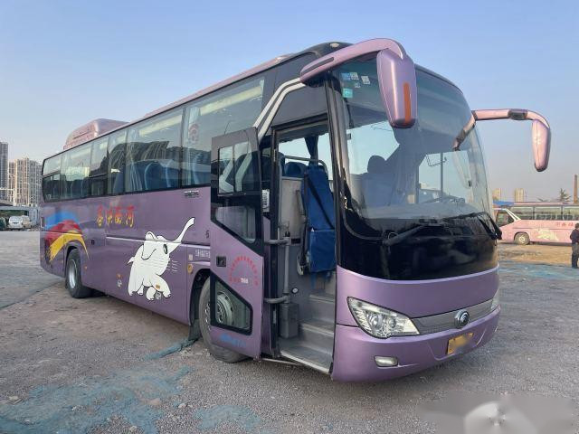 Used Yutong Bus ZK6119 CNG WP.270 Engine Airbag Chassis Double Doors 47 ...