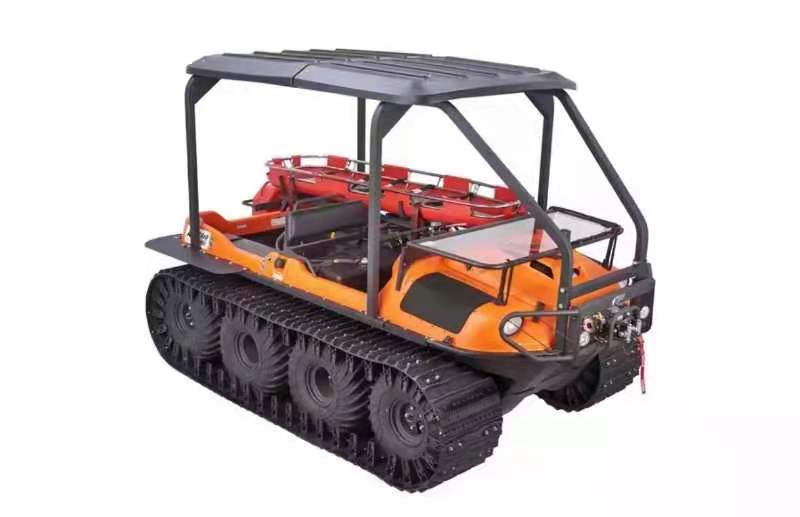 8x8 Amphibious All Terrain 4 Stroke Utility Vehicle