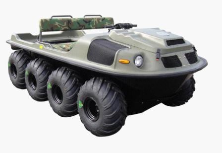 Off Road 8X8 All Terrain Amphibious Vehicles Suitable For Both Land And ...