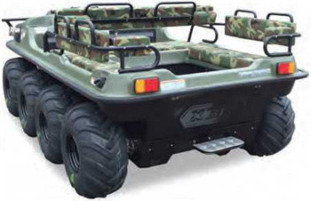 Off Road 8X8 All Terrain Amphibious Vehicles Suitable For Both Land And ...