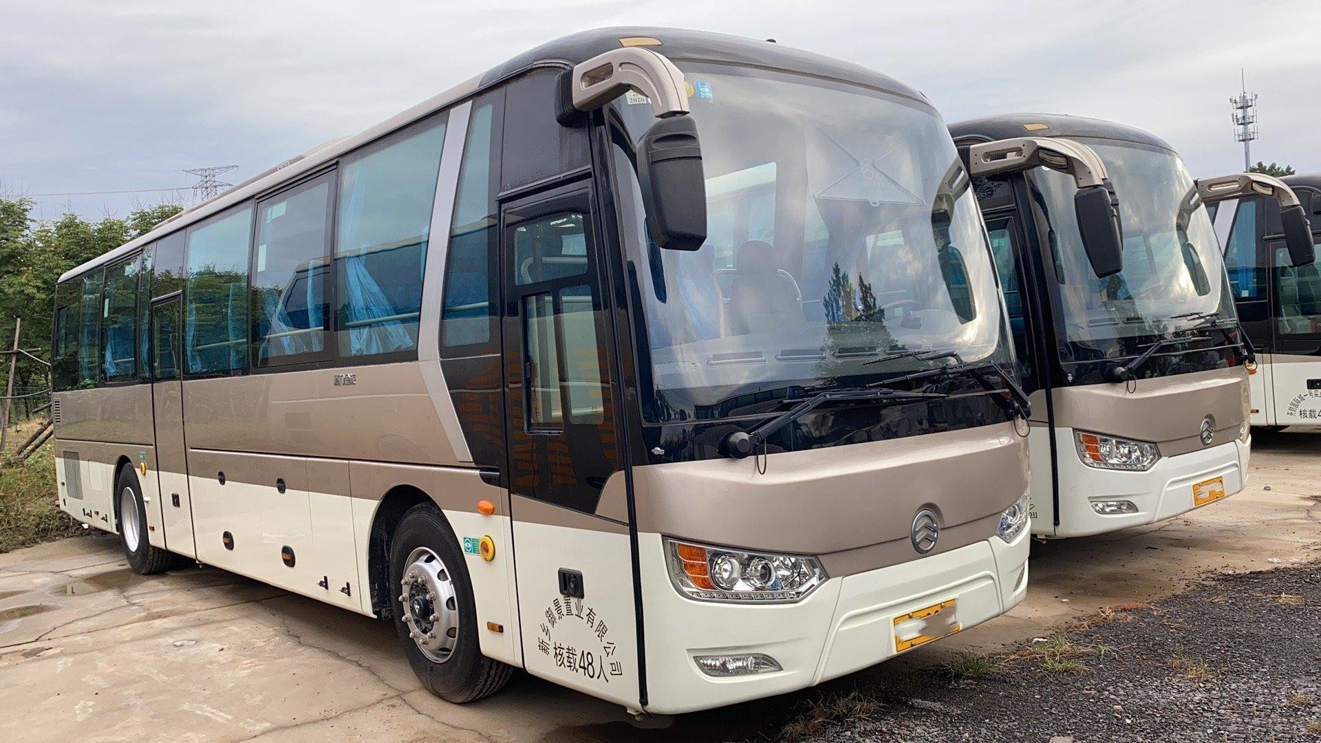 Used Golden Dragon Coach Bus XML6112 Mini Bus Weichai Engine 194kw 48 ...