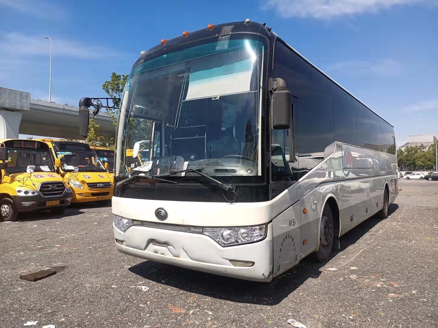 Used Coach Bus For Yutong ZK6122 55 Seats Good Passenger Bus Second ...