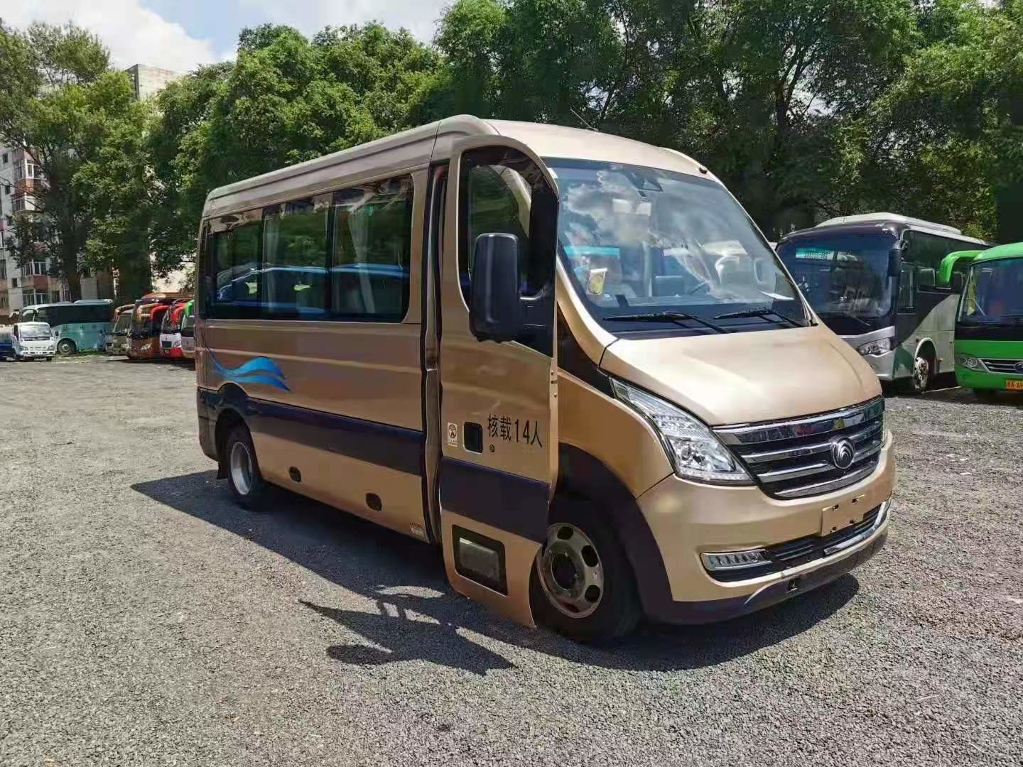 2018 Year 14 Seats Used Yutong Buses CL6 Used Mini Bus Diesel Engine ...