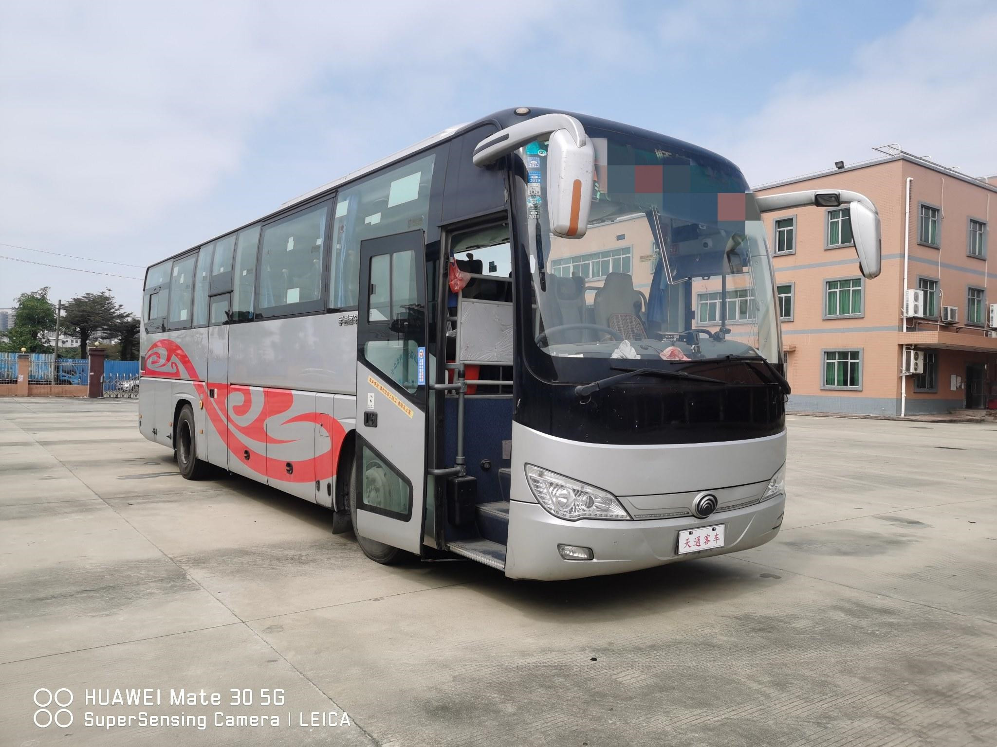 Yutong Used Tour Bus 48 Seater Second Hand WP.7 Passanger Bus 2+2 Layout