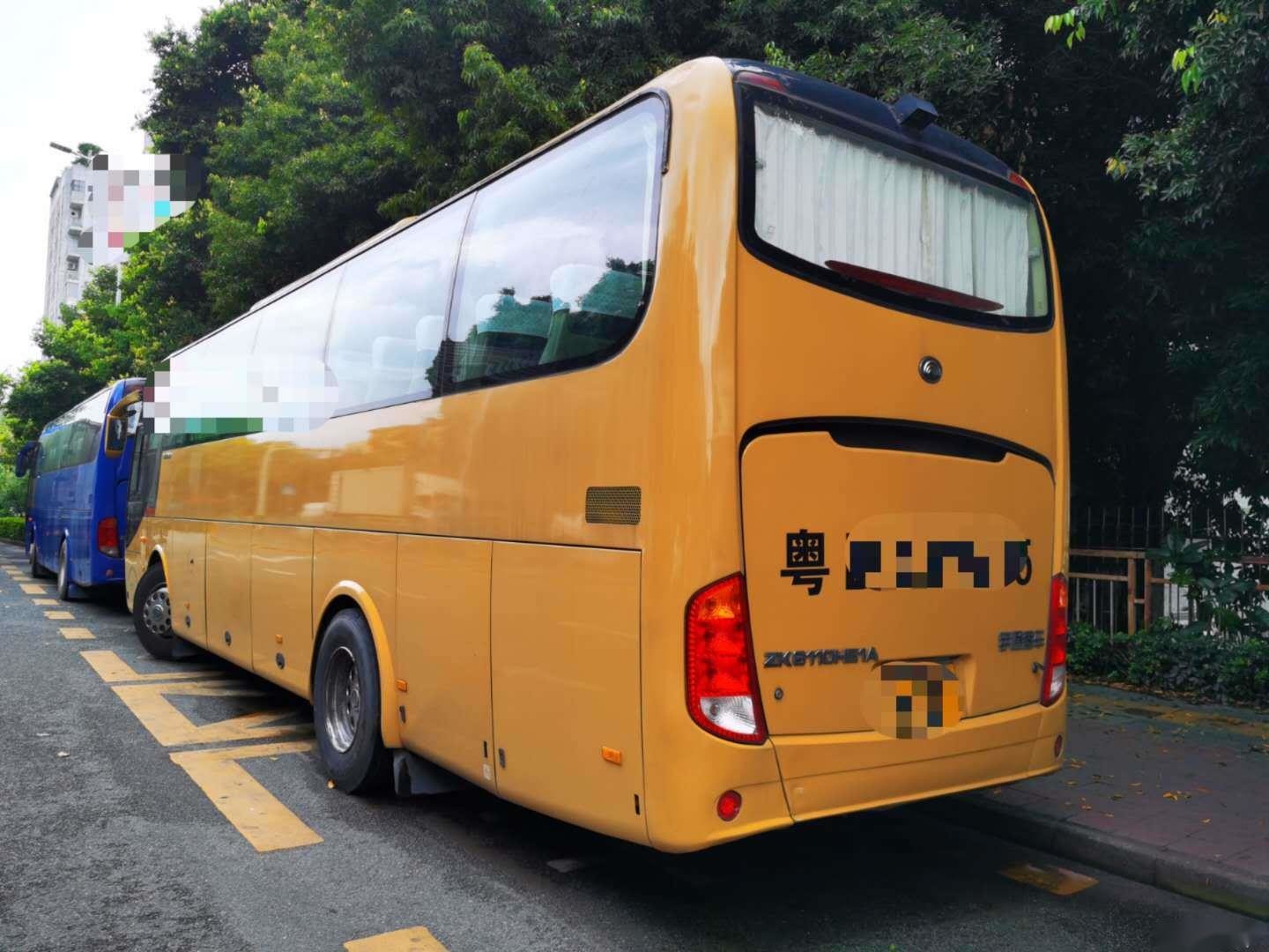 Coach Bus 60 Seat Right Hand Drive Passenger Bus Used Yutong ZK6110 Two ...