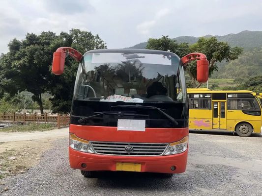 Second Hand Bus 30 Seats External Swinging Door Sliding Window Front ...