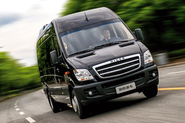 Higer Brand Used Mini Bus 10-21 Seat 100km/H Max Speed For Convenient ...