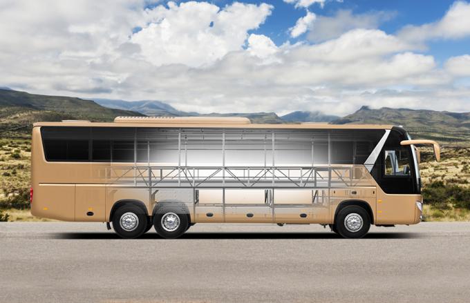 Yutong Promotion Bus 13M ZK6125D Front Engine Bus RHD With 59 Seats SGS ...