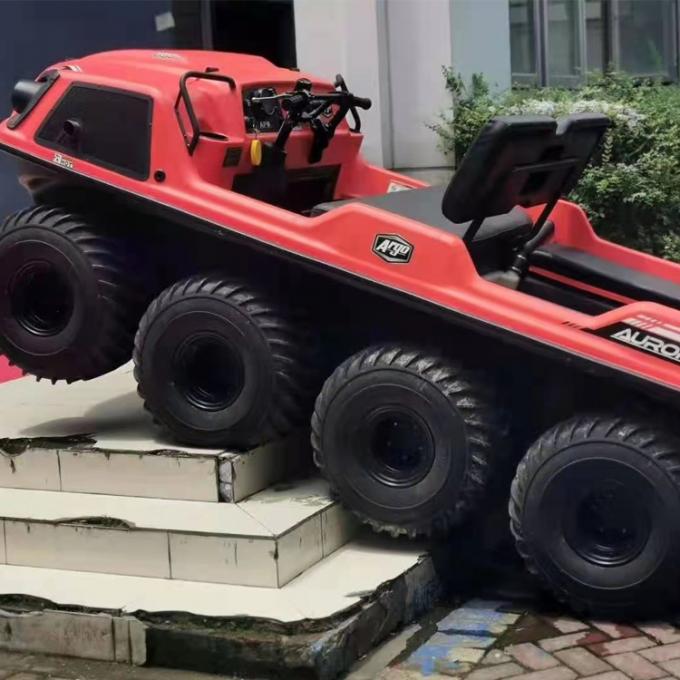 All Terrain Car 8 Wheel Drive Amphibious Vehicle 8x8